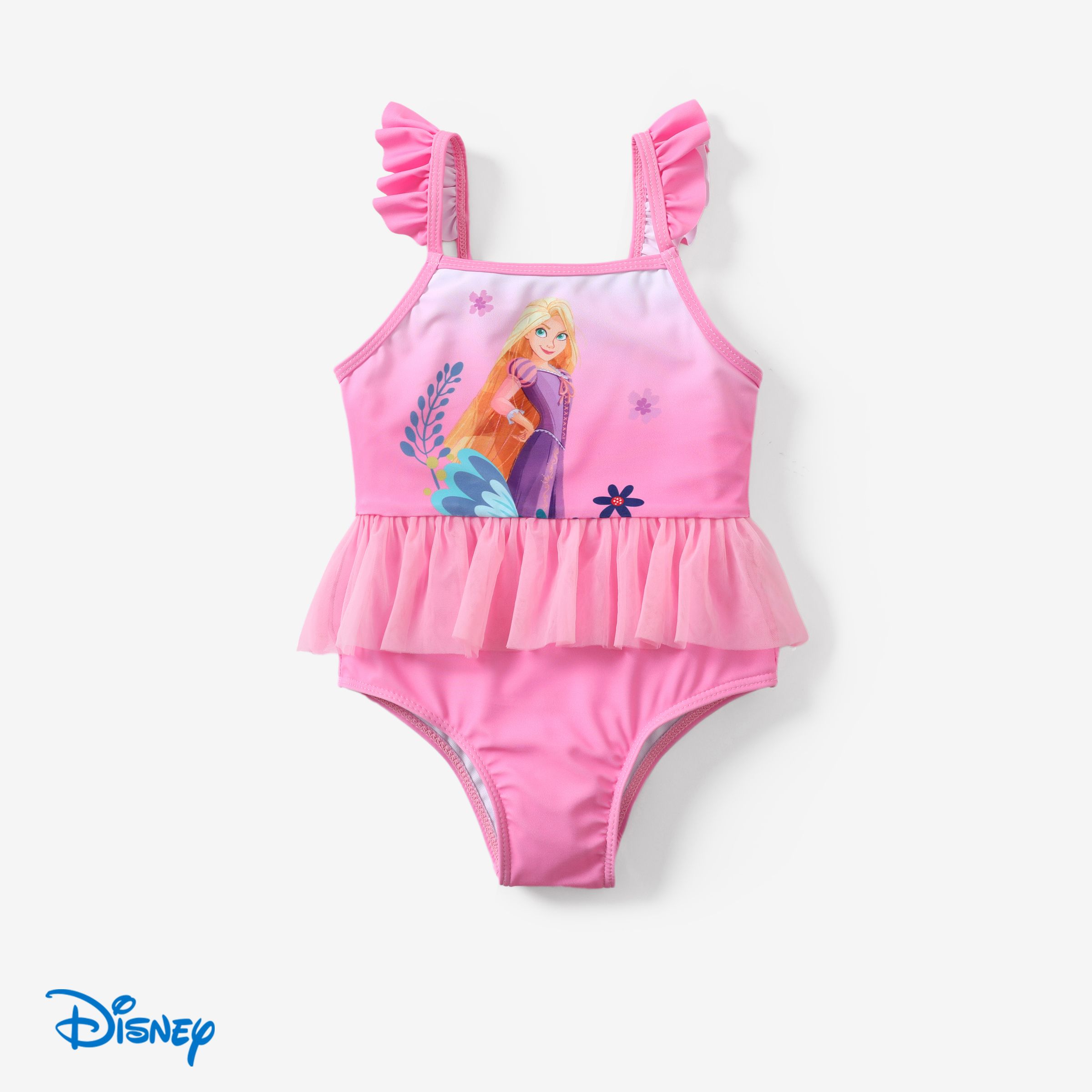 Disney Princess Toddler Girl Ariel Merimaid Gradient print Mesh ...