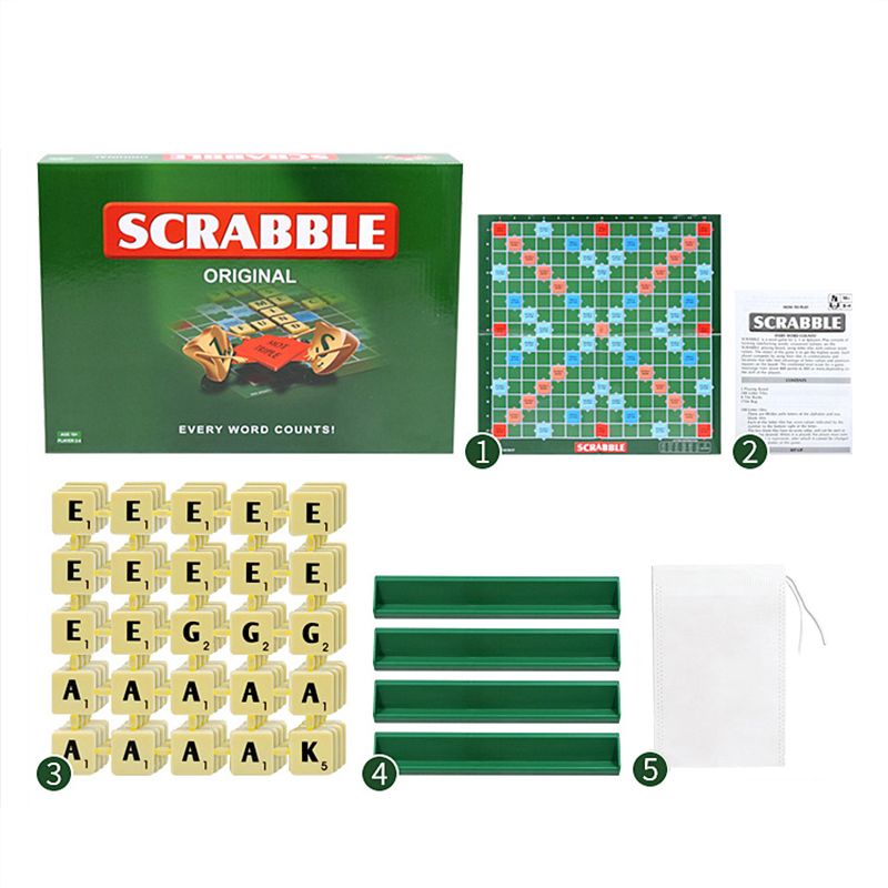Plastic Multiplayer Spelling Bee Board Game for Improving English ...